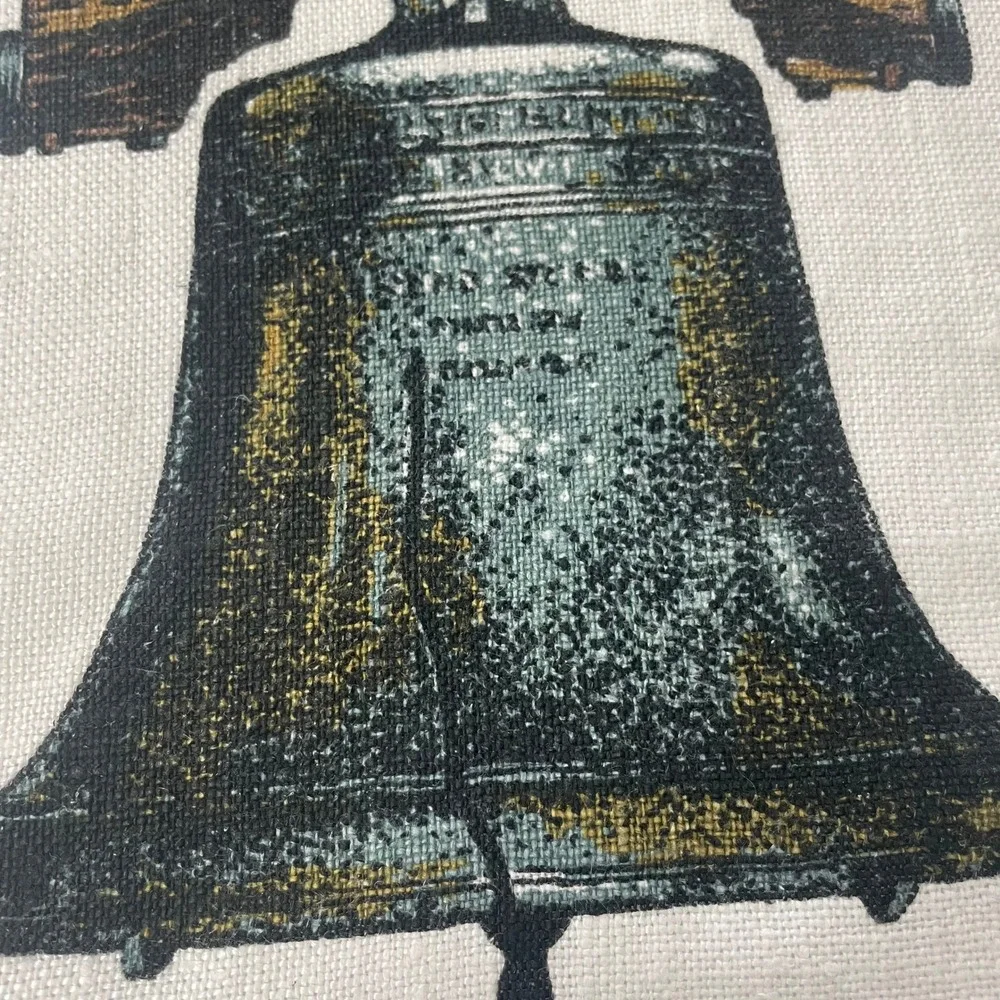 Kitchen | Vintage Americana Tea Towel Kitchen Liberty Bell History ...